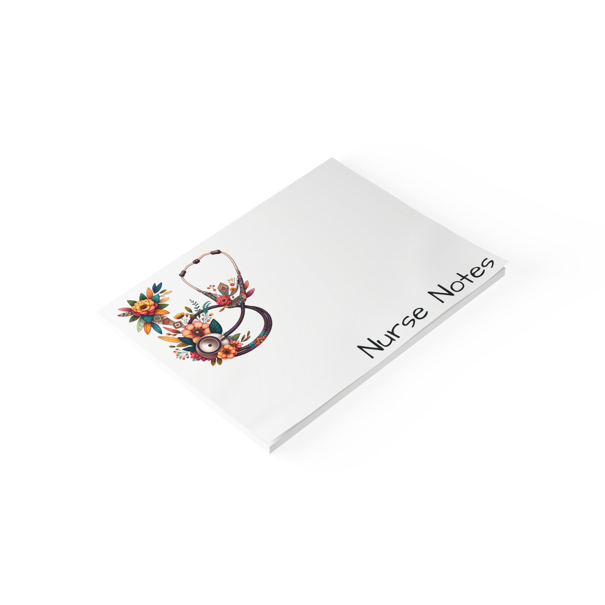 Native American Art Nurse Note Pad Indigenous Nurse Post Note Pad Gift ...