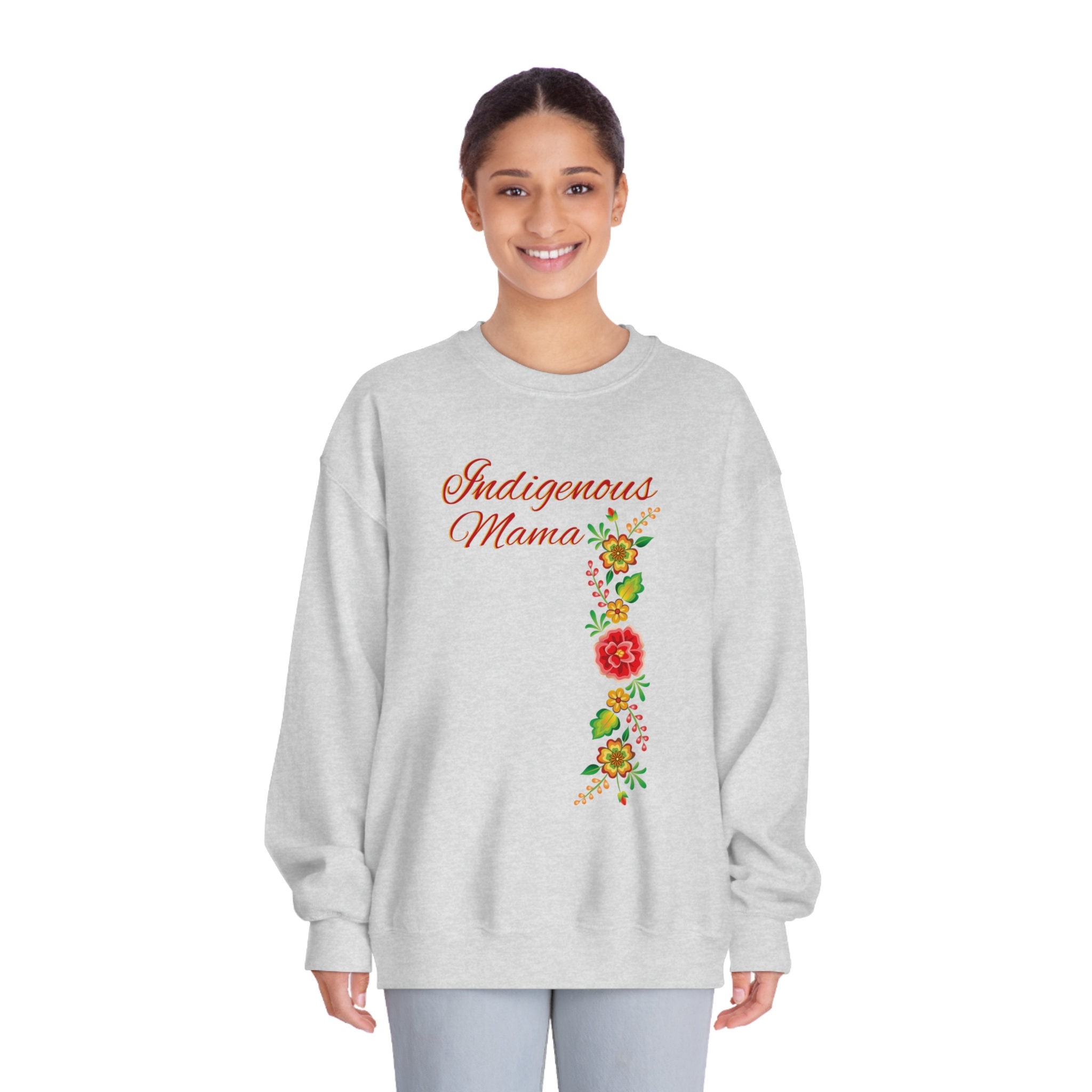 Indigenous Mama Crewneck Sweatshirt First Nations Sweat Top Native ...