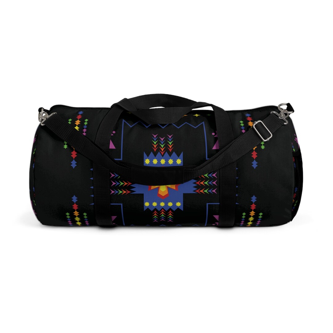Native Duffel Bag First Nations Art Travel Tote Duffle Bag Indigenous ...