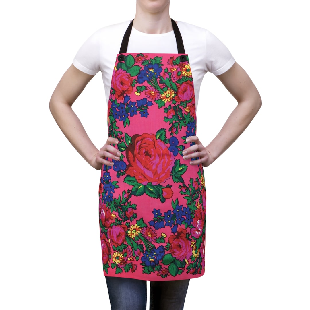 Grandma Scarf Design Apron Native American Cultural Art Gift for Cooks ...