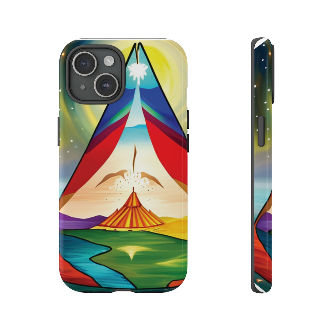 Native American Inspired Phone Cover Case Gift Indigenous Cellphone ...