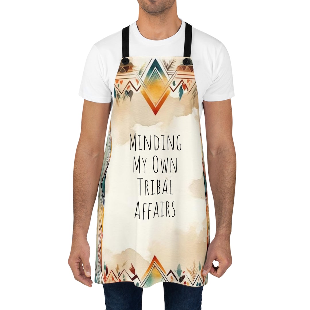 Native American Art Cook Apron Indigenous Novelty Apron Chef Gift ...