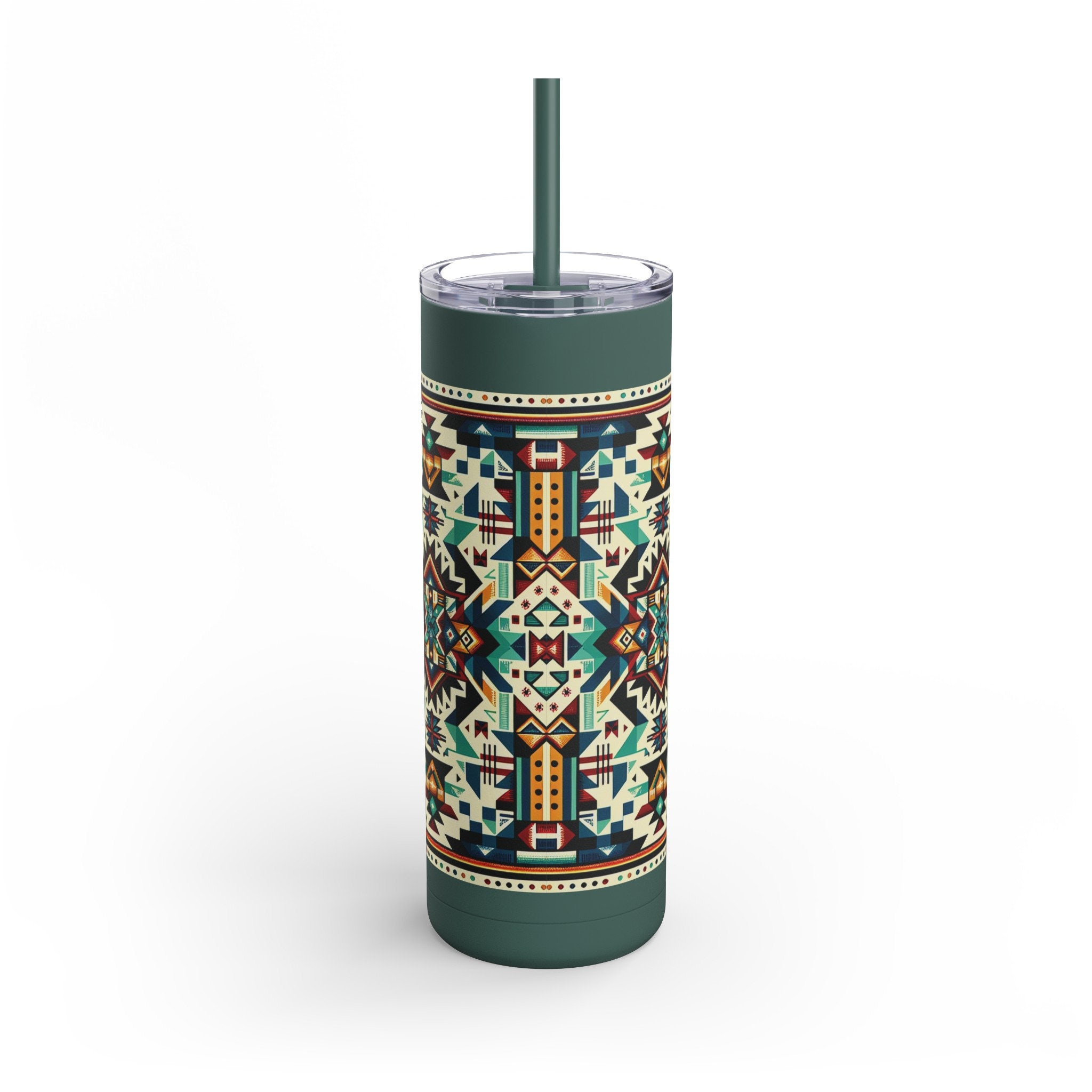 Native American Art Design Tumbler Beverage Container Southwest Design ...