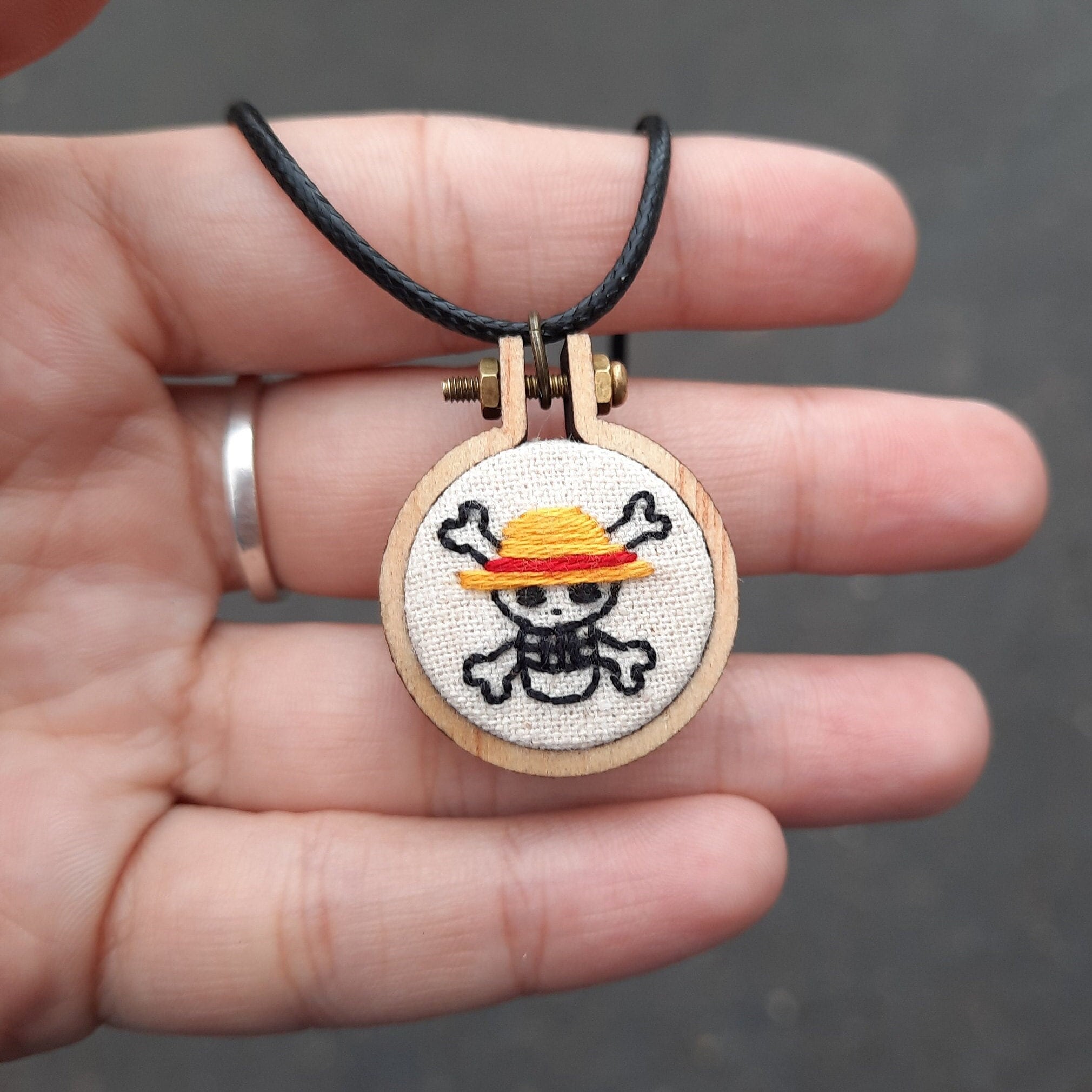 Necklace One Piece Anime Inspired, Cosplay Necklace, Luffy, Anime ...