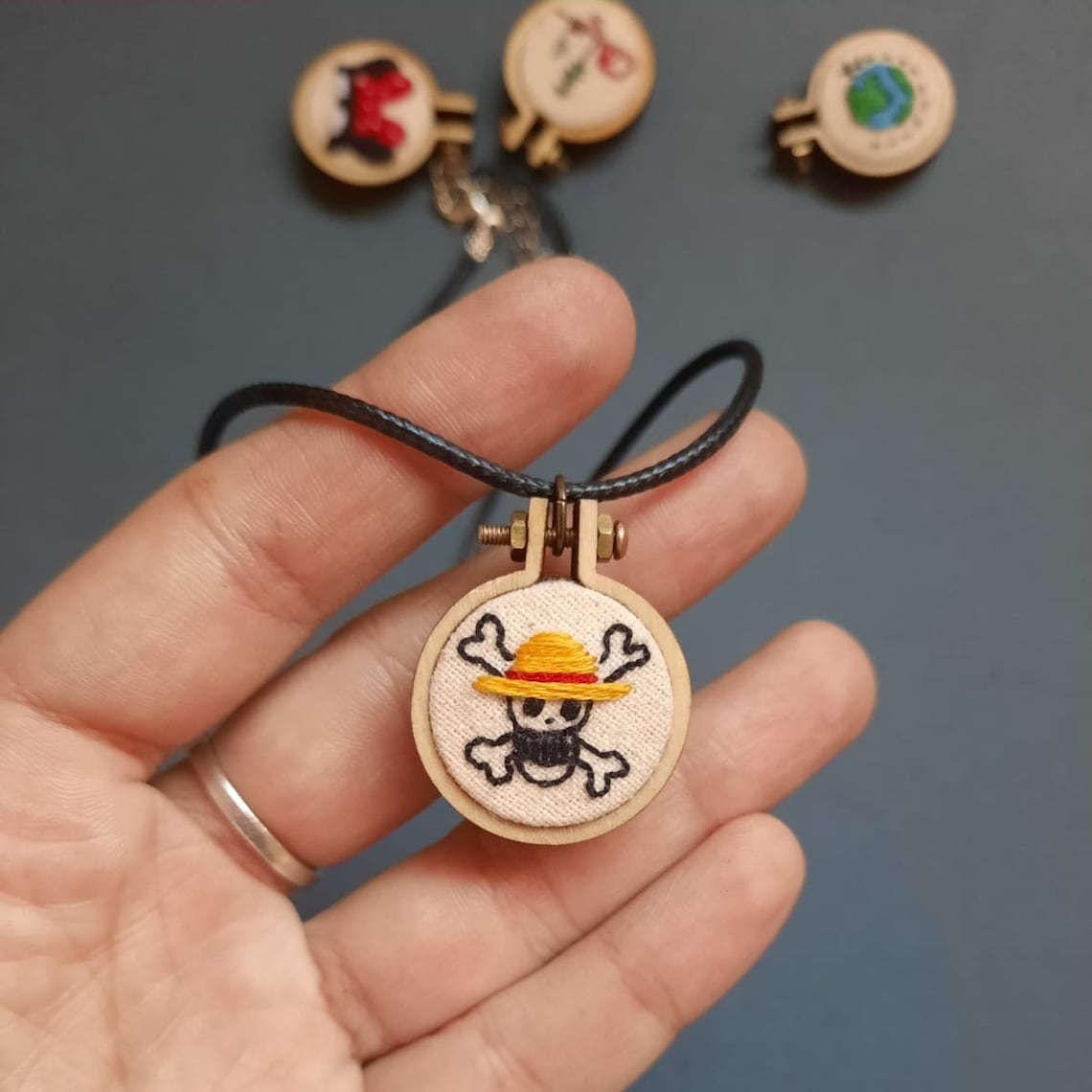 Necklace One Piece Anime Inspired, Cosplay Necklace, Luffy, Anime ...