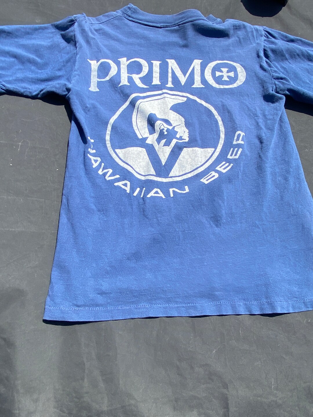 Vintage 1970's CRAZY SHIRTS T-shirt PRIMO Hawaiian Beer -graphic on ...