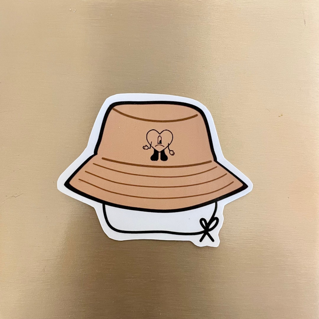 Bad Bunny Sticker / Bad Bunny Bucket Hat / Bad Bunny Safari Hat / Bad ...