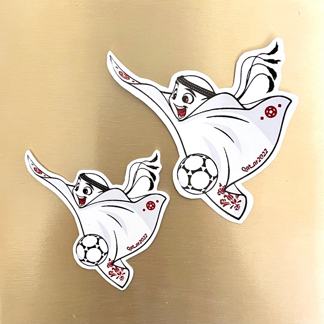 FIFA World Cup Official Mascot Sticker, FIFA 2022 World Cup Stickers ...
