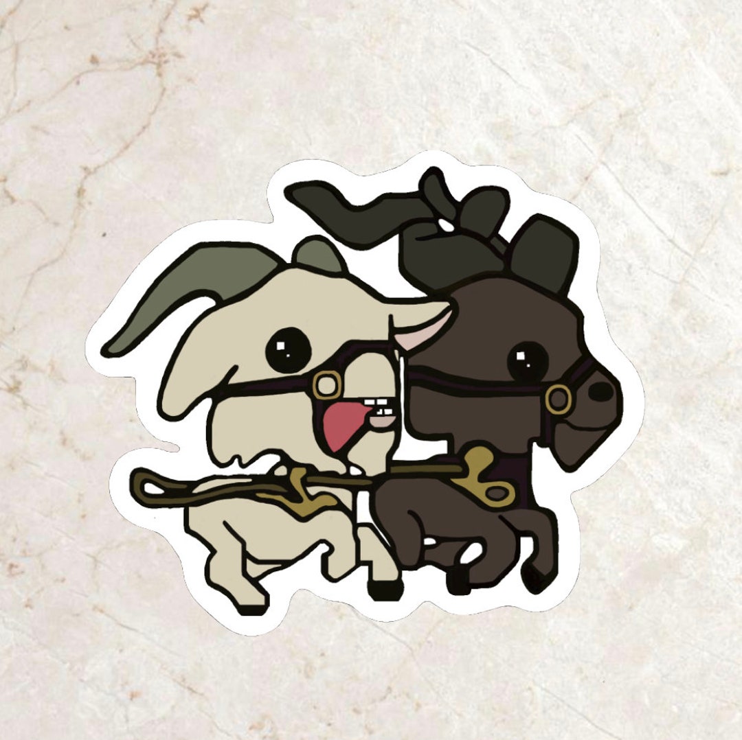 Thor Goats Sticker, Goat Stickers, Love and Thunder Stickers, MARVEL ...