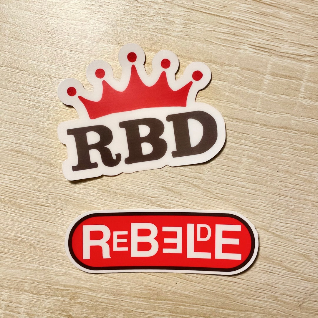 Rebelde RBD Sticker, RBD Tour 2023, RBD Decal, Rebelde Stickers, Soy ...