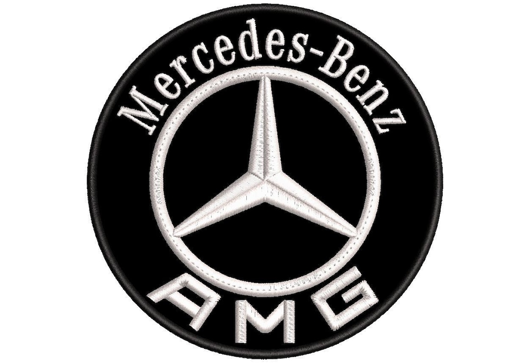 MERCEDES AMG Iron-on Embroidered Patch - Etsy