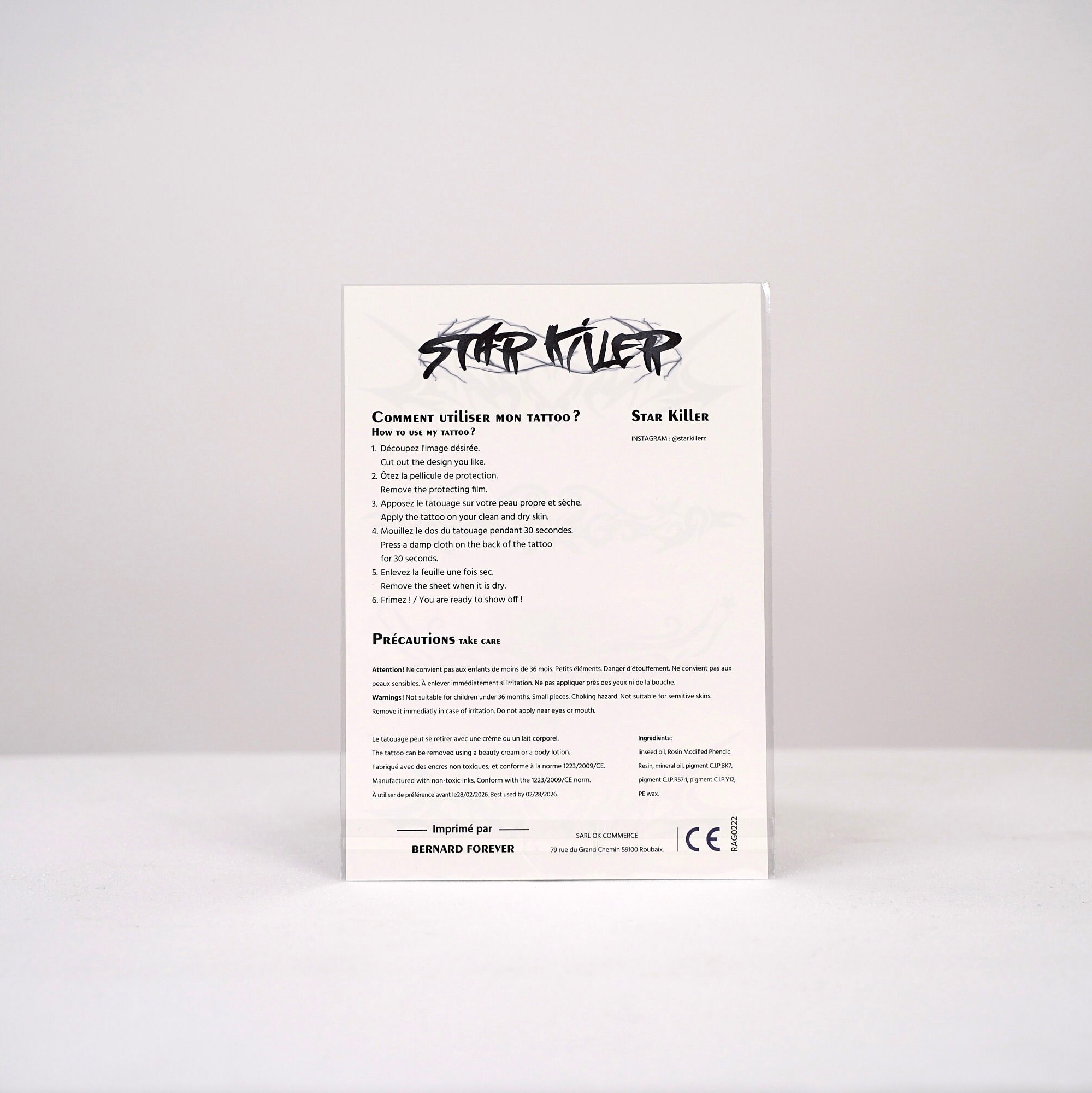 Ephemeral / Temporary Spider Tattoo. - Etsy