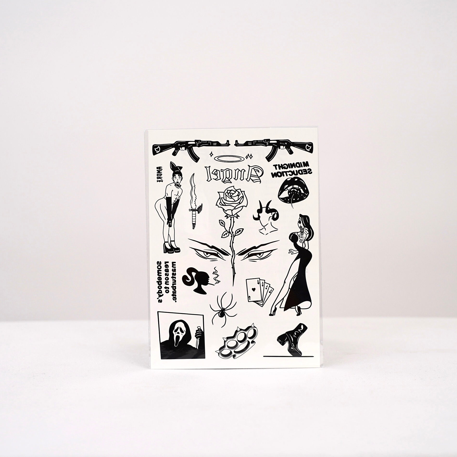 Ephemeral / Temporary Spider Tattoo. - Etsy