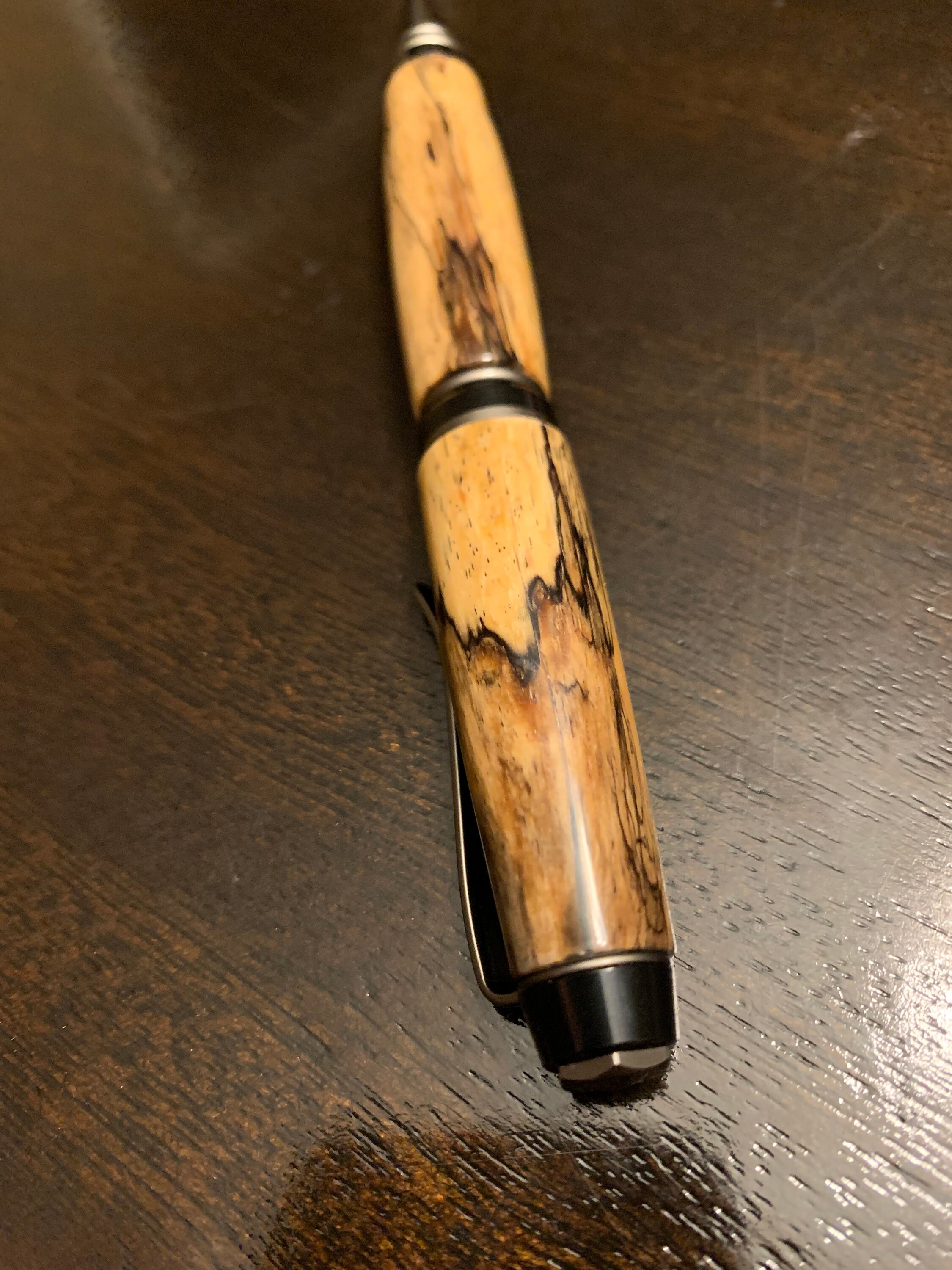 Spalted Tamarind Monster Pen - Etsy
