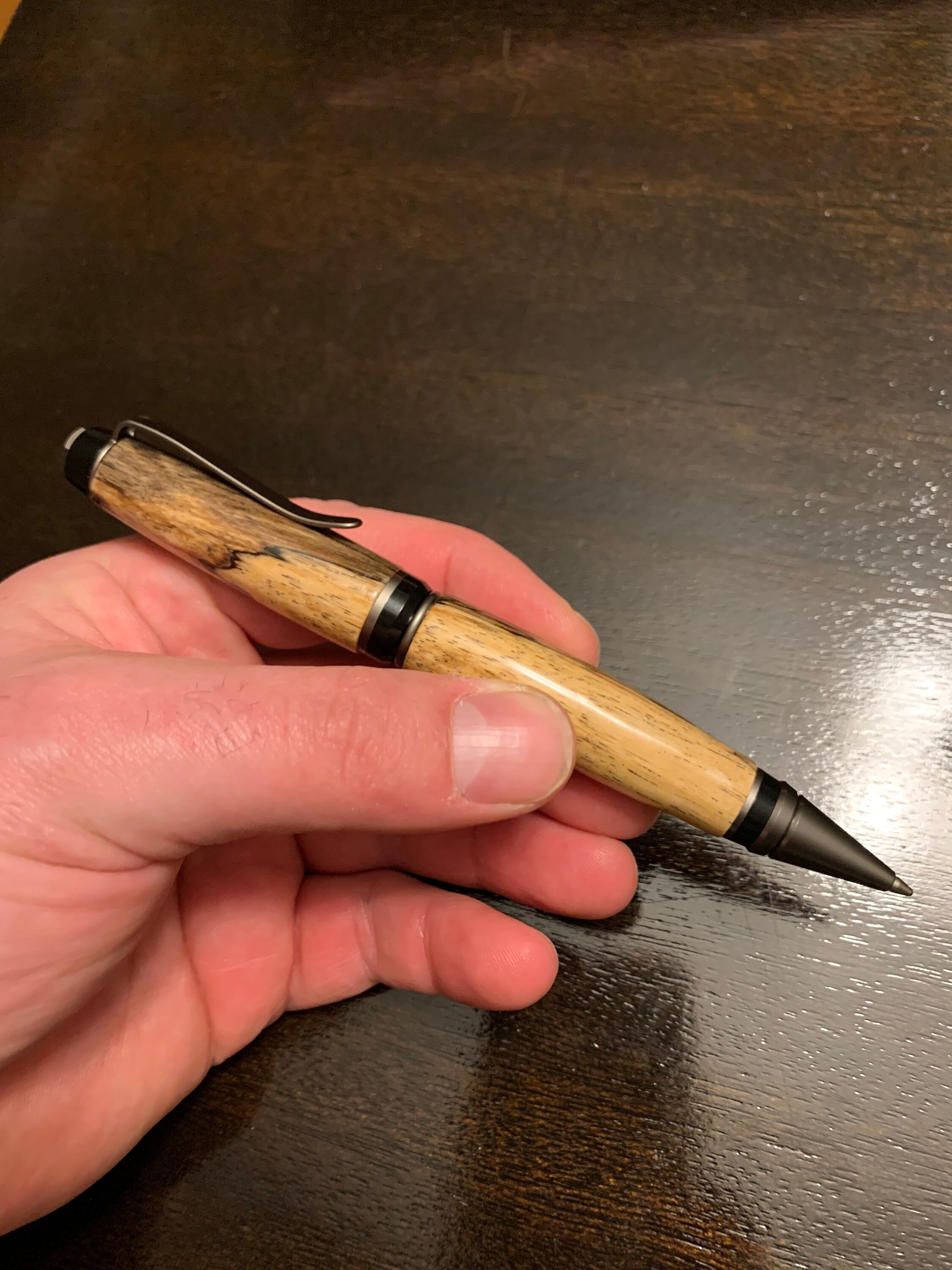 Spalted Tamarind Monster Pen - Etsy