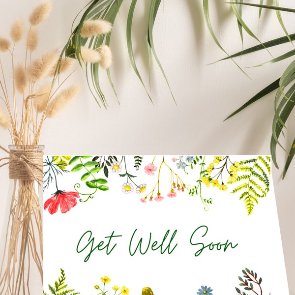 Get Well Soon Jw - Etsy