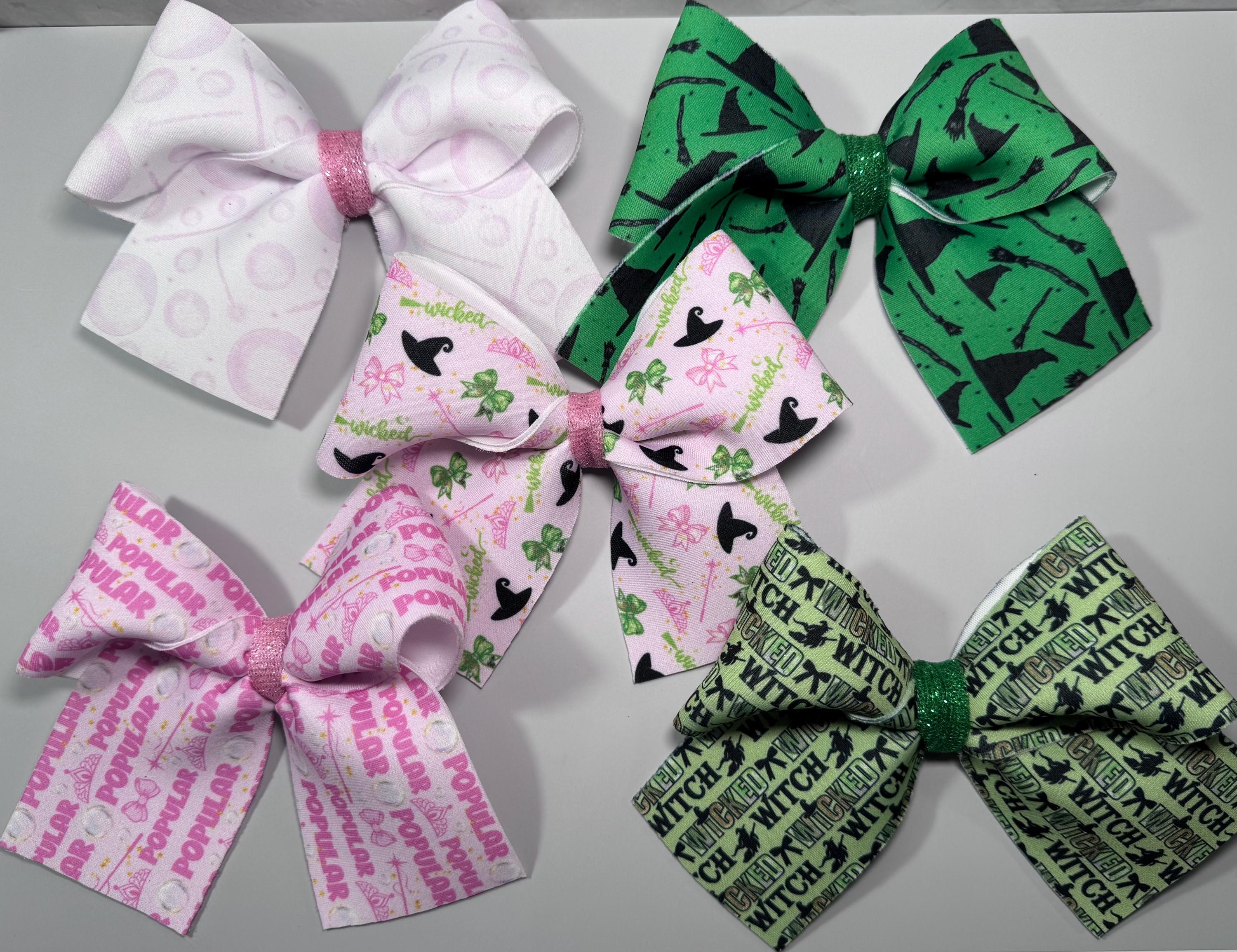 Themed Fabric Bow: Wicked, Animal Birthday, Girl Scout, Pig & More - Etsy