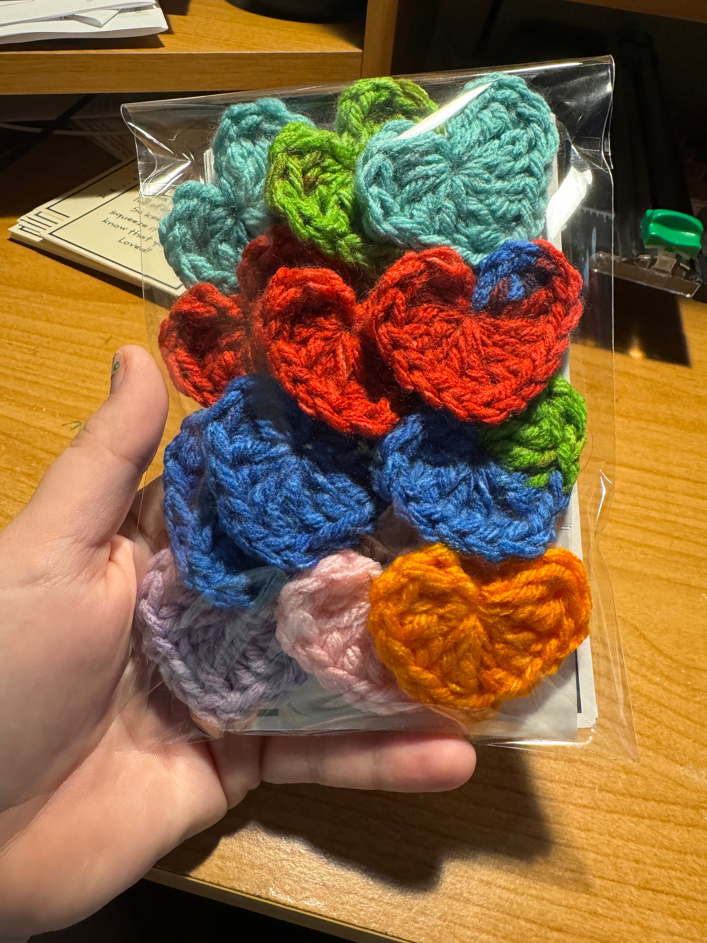 Pocket Hug Hearts - Etsy