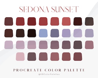 Sedona Color Palette - Etsy