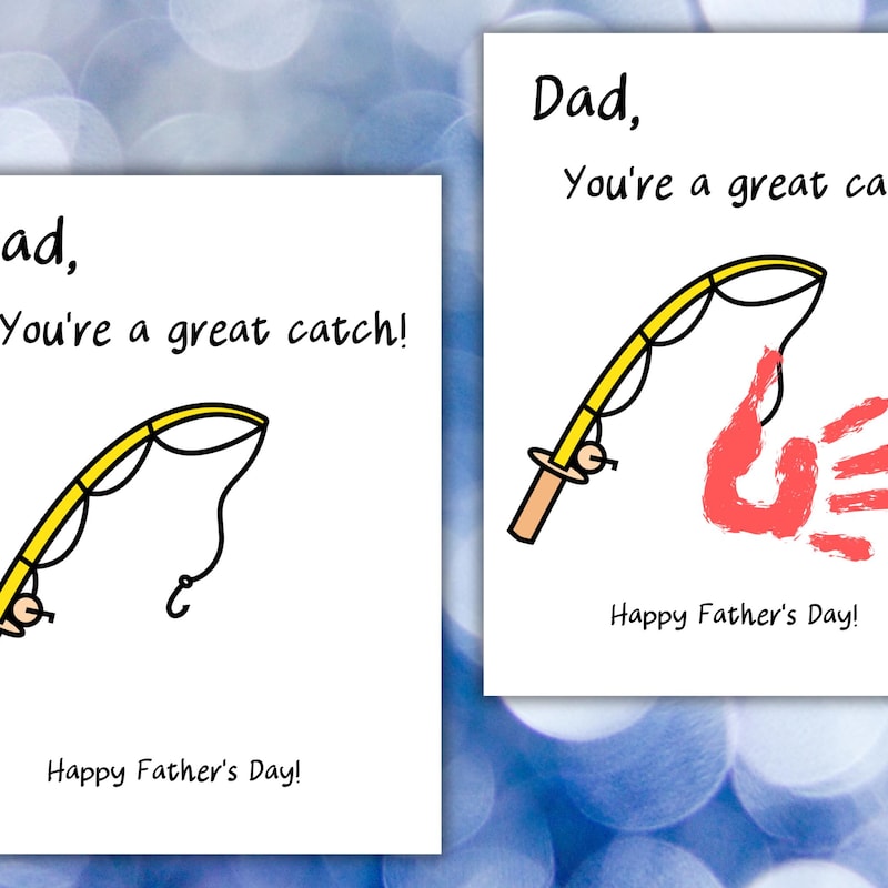Dad You Are a Great Catch - Etsy