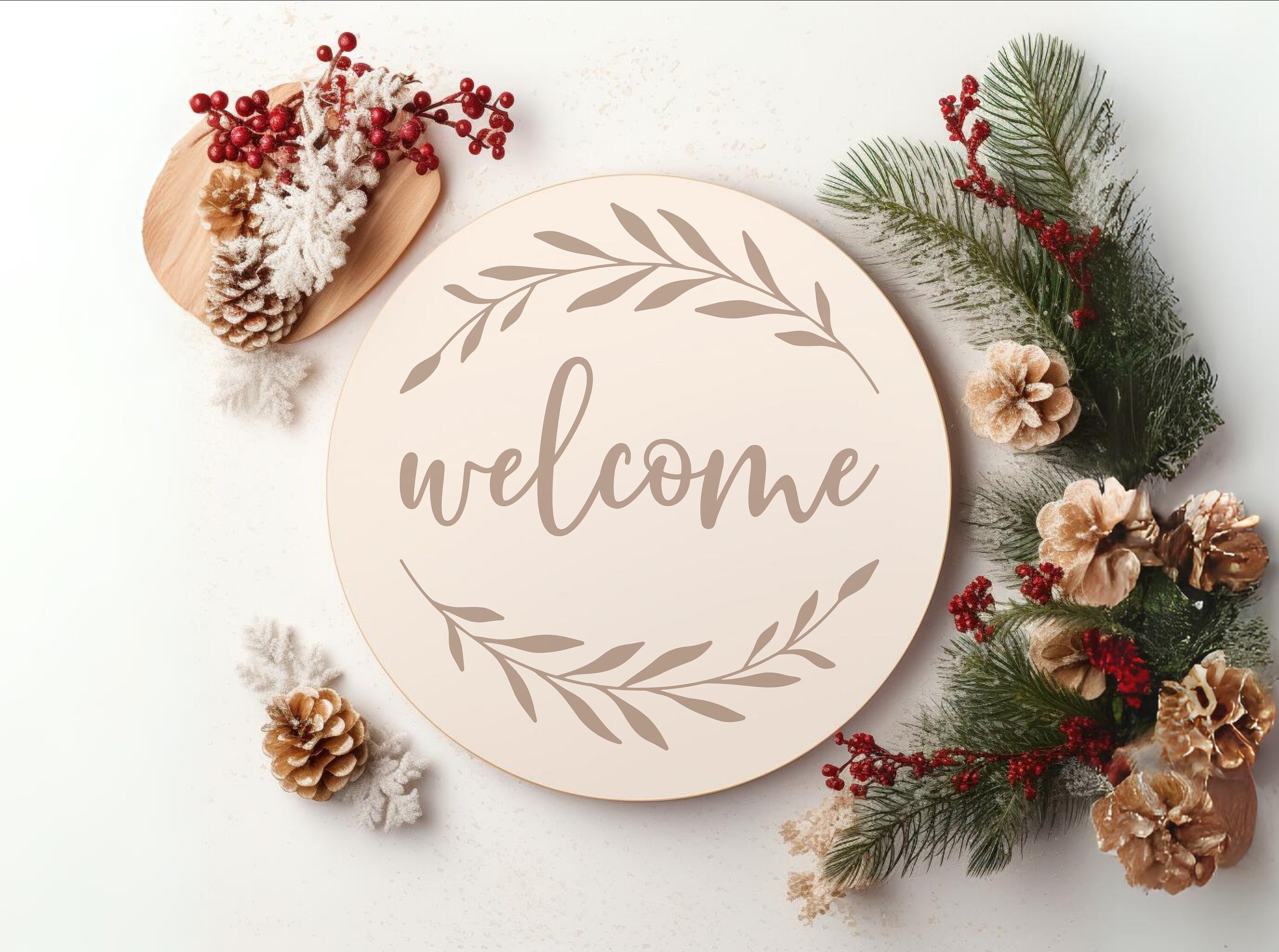 Round Sign Svg Bundle Circle Sign Svg Porch Sign Svg - Etsy