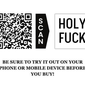 101 Swear Words Qr Code |swear Words SVG | T-shirt Slogans QR Code | QR ...