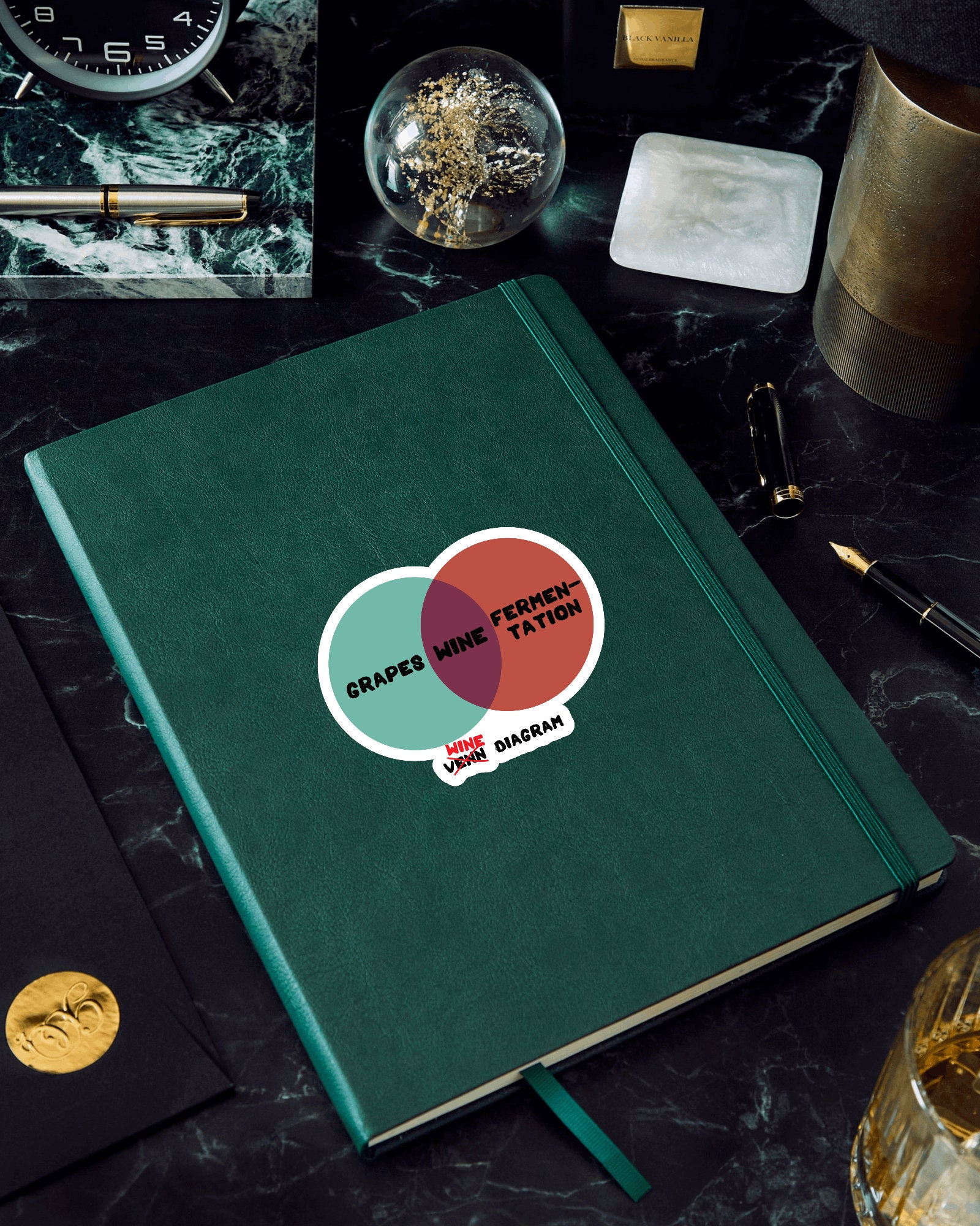 Wein Sticker Meme Venn Diagram Kreis Diagramm Lustiger Aufkleber ...