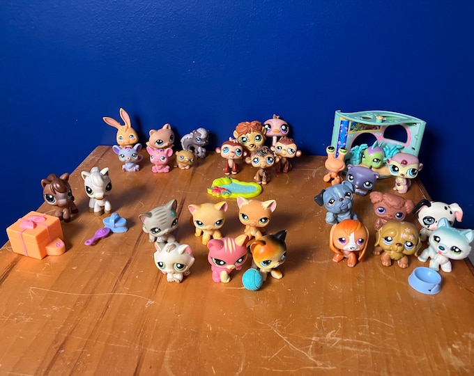 Early 2000s Vintage Littlest Pet Shop Sets - Etsy