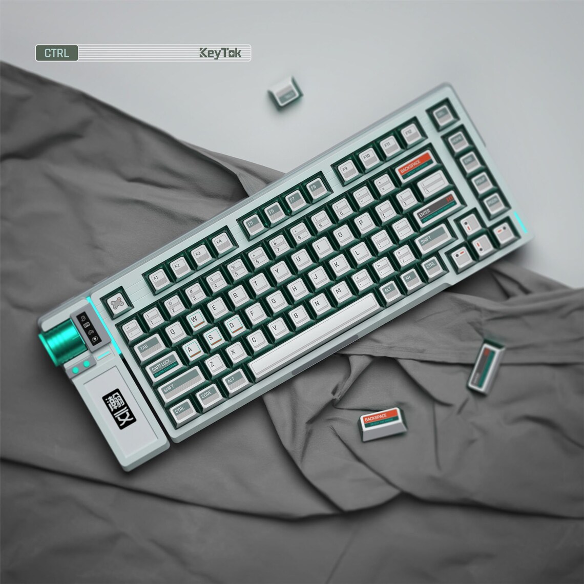 Keytok CTRL Semi-transparent Keycap Set - Etsy Hong Kong