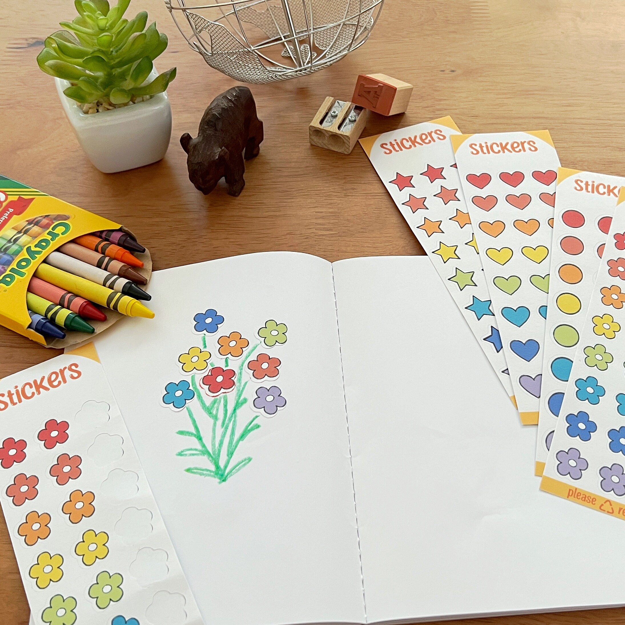 Dots/circle Sticker Sheet for Kids Rainbow, Crafting Stickers, Planner ...