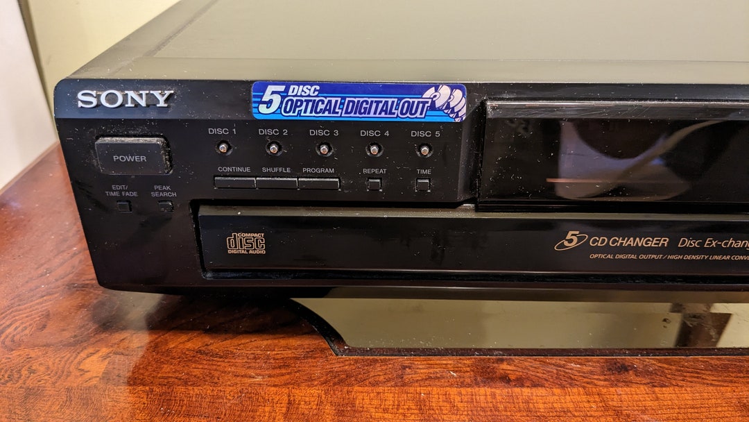 Sony 5 CD Player. Model CDP-CE245 - Etsy