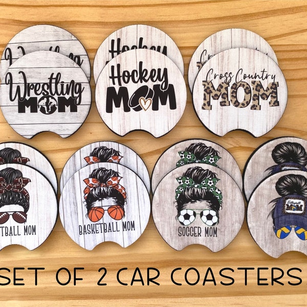 Football Car Coaster - Etsy