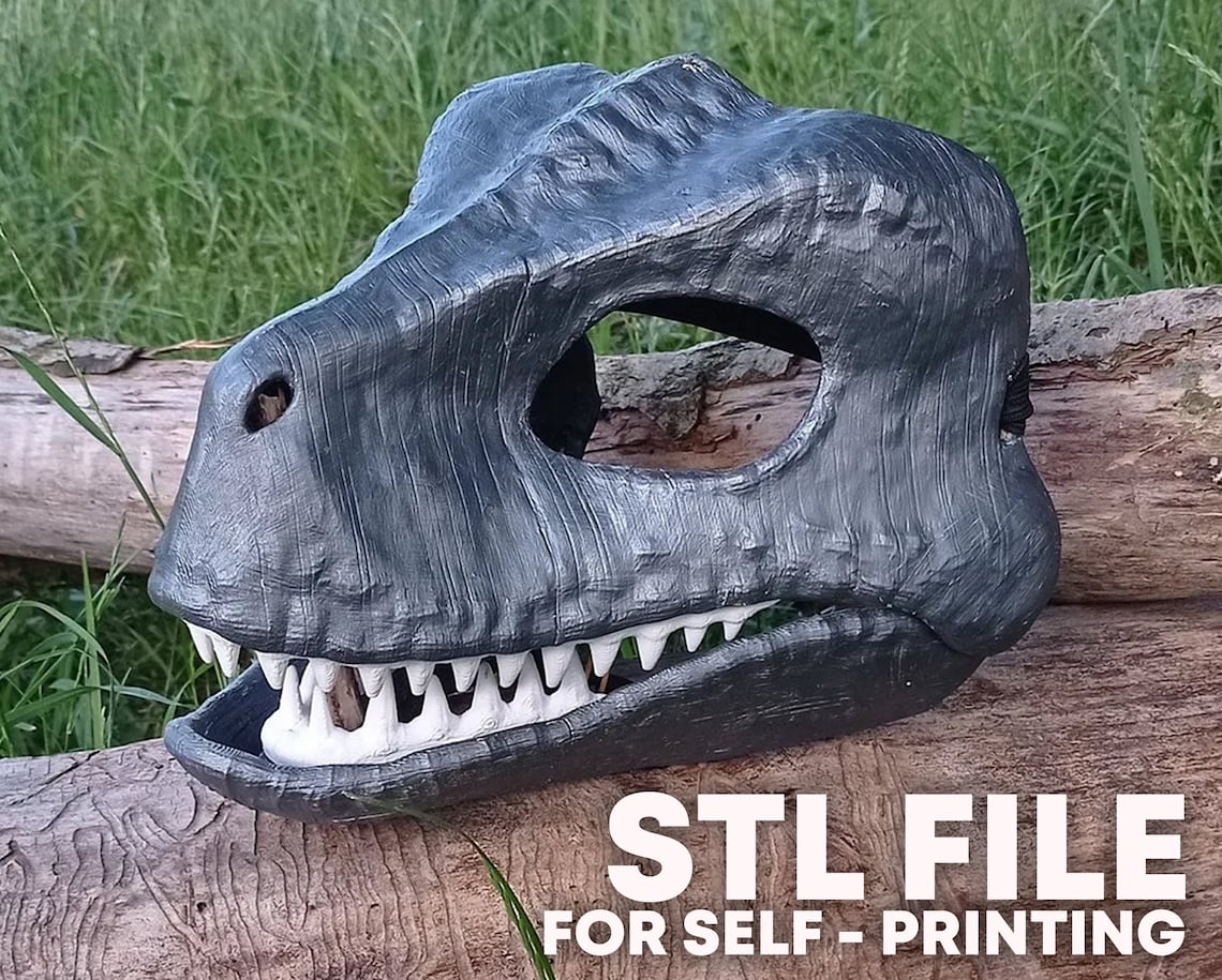 STL Model Raptor Mask 3D for Print - Etsy