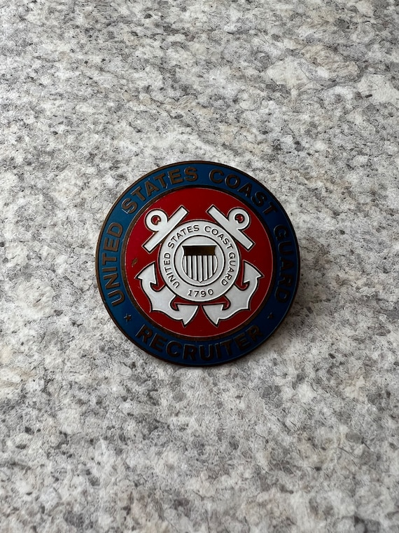 Vintage US Coast Guard Pin - Gem