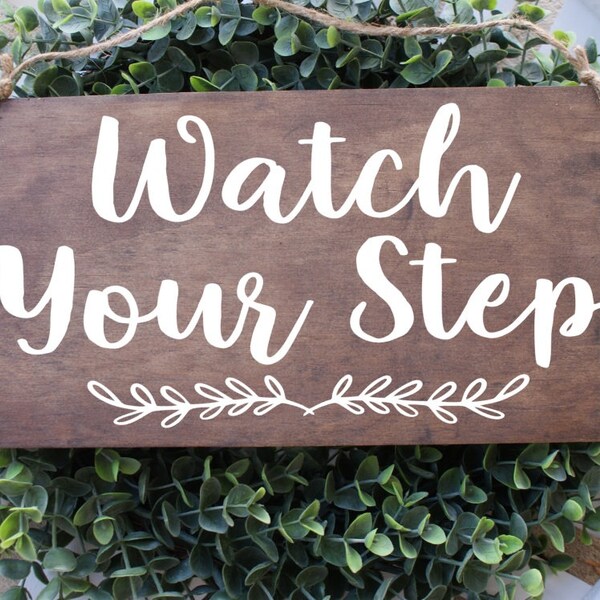 Watch Your Step - Etsy