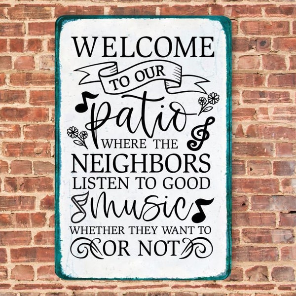 Outdoor Welcome Sign - Etsy