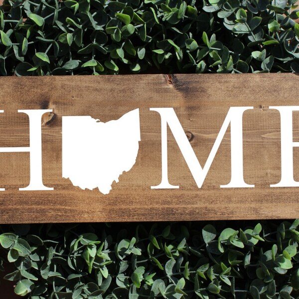 Ohio Wood Sign - Etsy