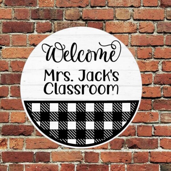 Classroom Door Sign - Etsy
