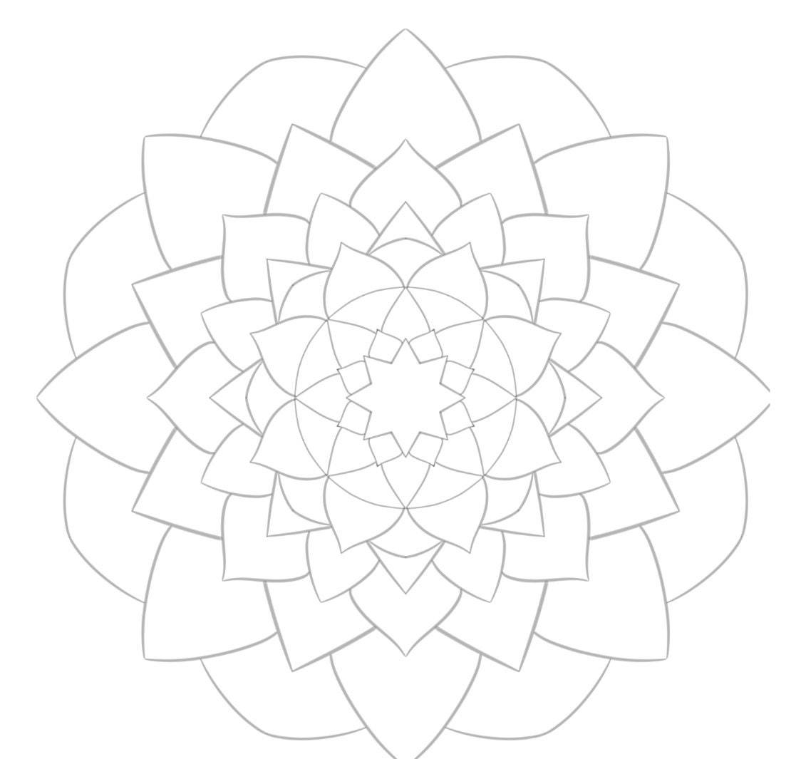Printable Mandala Practice Sheets | Outline Templates (digital Download ...