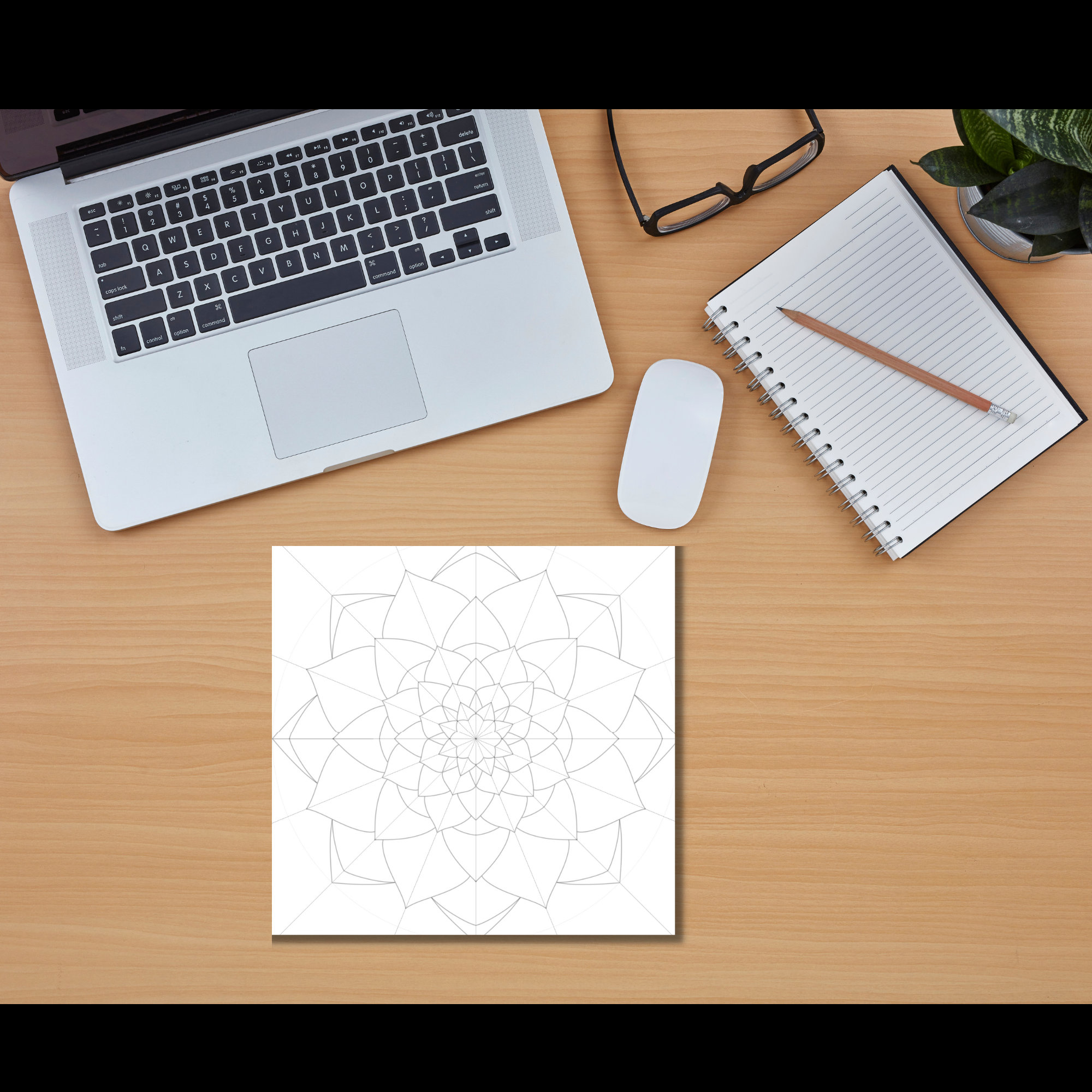 Printable Mandala Practice Sheets | Outline Templates (digital Download ...