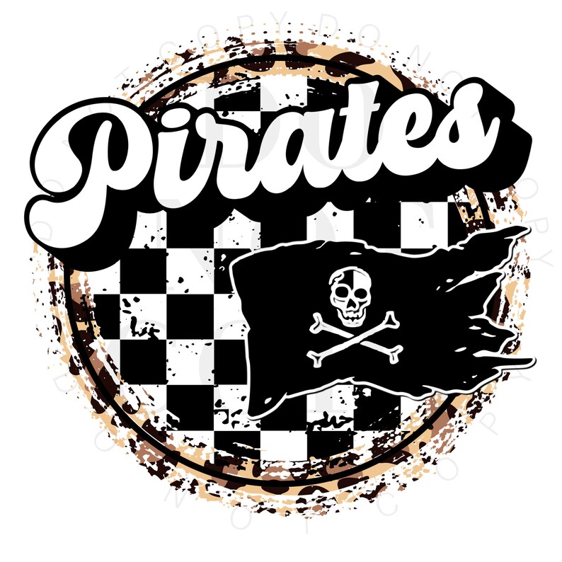 Retro Pirates Mascot PNG ~ Team Spirit PNG ~ Mascot ~ Sublimation PNG ...