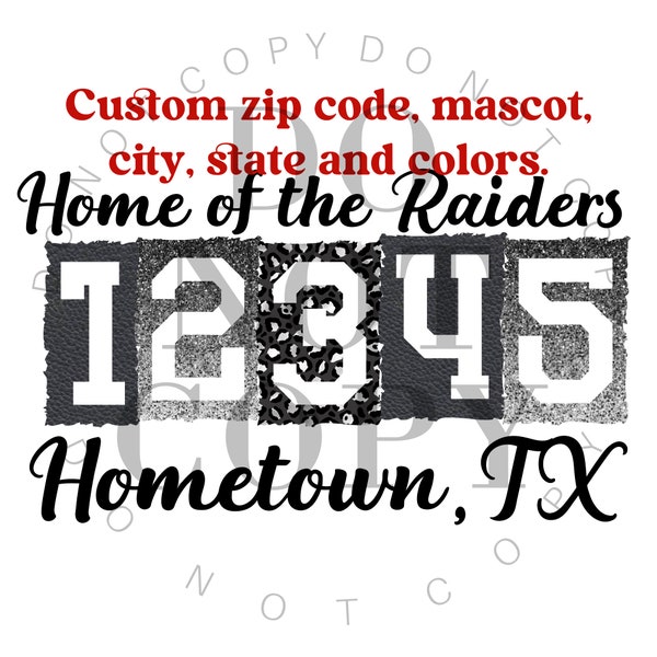 Shirts With Zip Code - Etsy