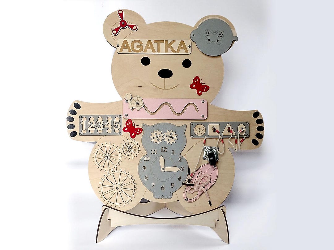 Manipulative Board for Children Education - Etsy