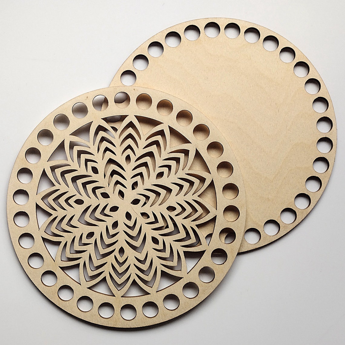 Basket Base, Bottom and Lid, Openwork Set - Etsy