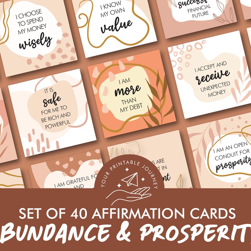 Printable Abundance - Etsy