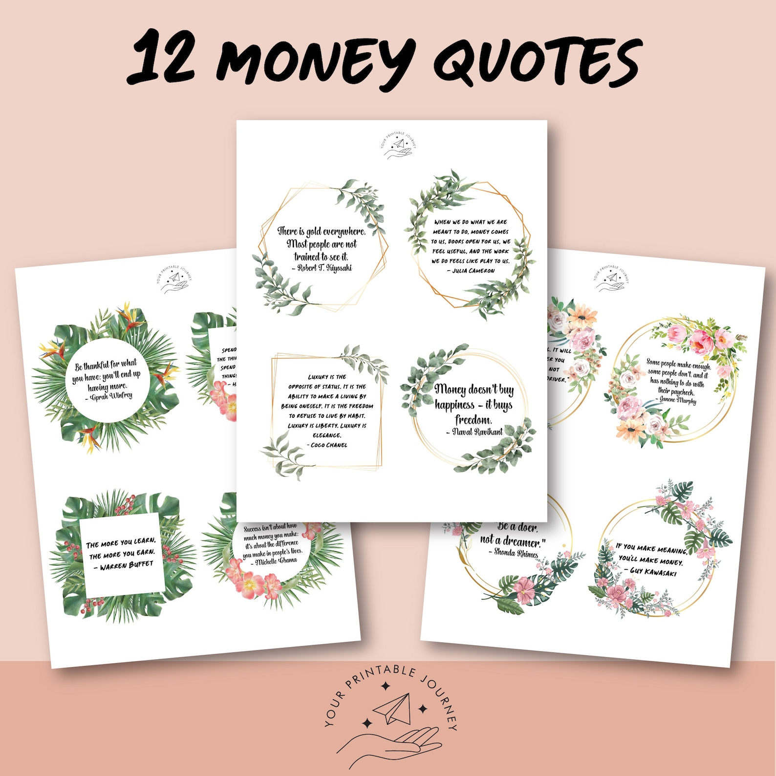 Money Vision Board Kit | Money Manifestation | Dream Board | Money ...