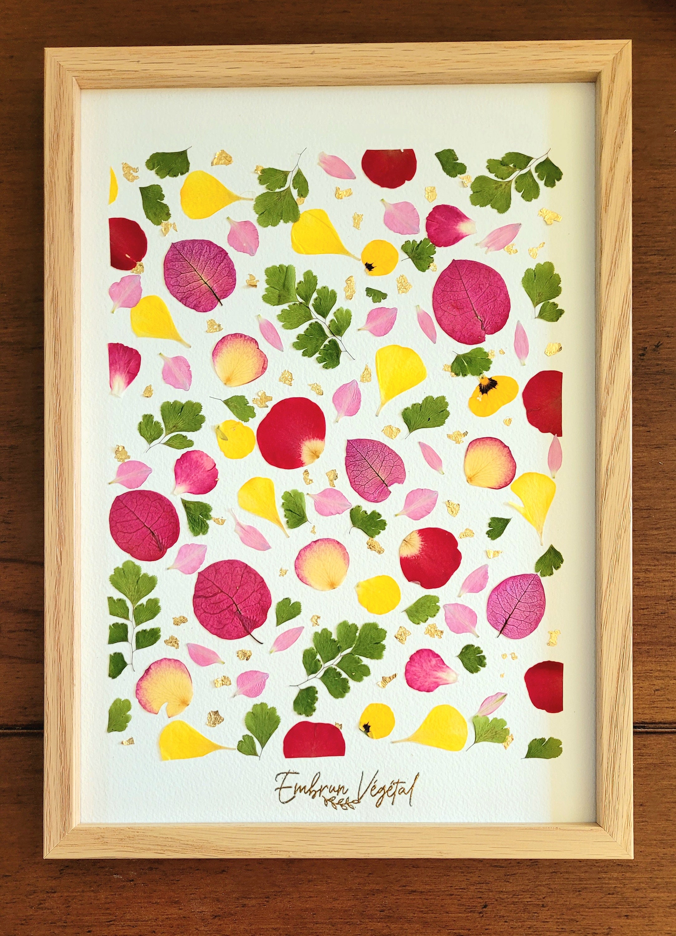 Herbarium Dried Flowers Herbarium Frame Decorative Frame - Etsy