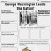 George Washington, Newspaper, Activity, American, History, Handout ...