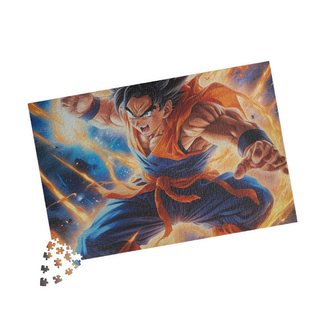 Goku Super Saiyan Jigsaw Japanese Anime Puzzle for DBZ Enthusiasts ...