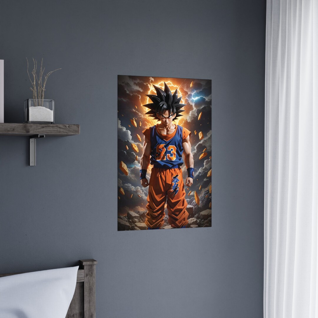 Goku Super Saiyan Matte Posters - Etsy